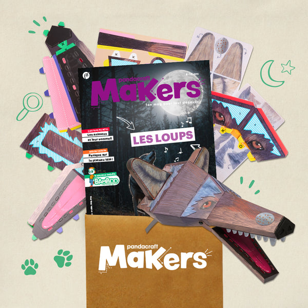 Le loup – Boutique Pandacraft